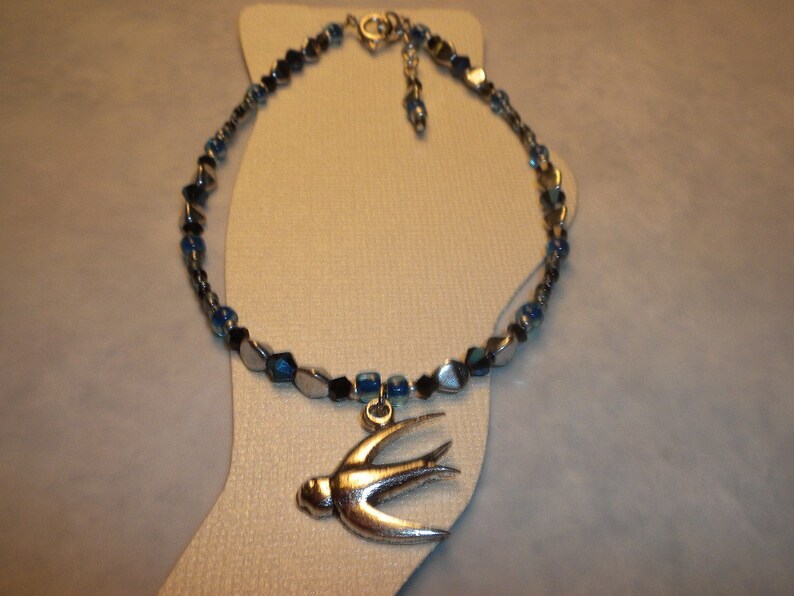 Bird Ankle Bracelet - Etsy