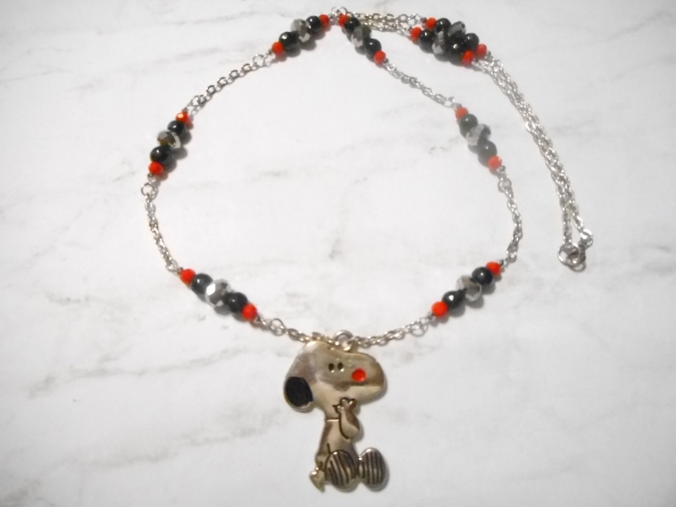 Adorable Metal Snoopy Chain Necklace 1 - Etsy Australia