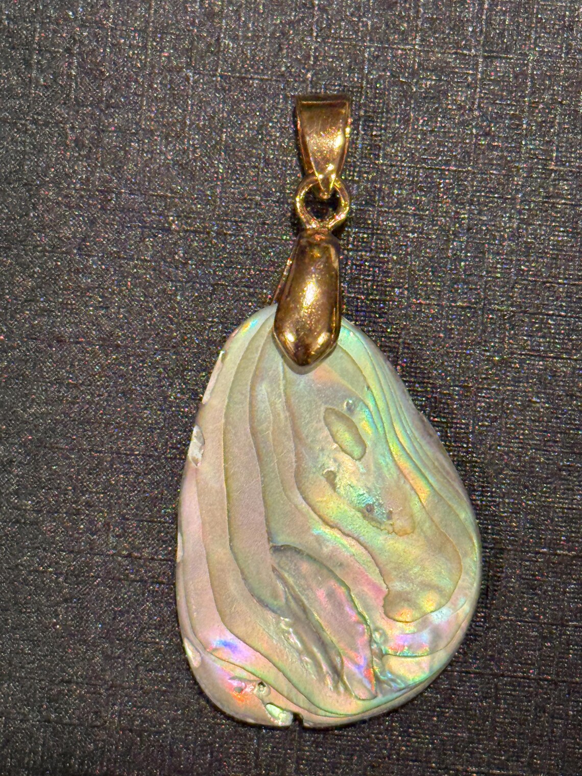 Handmade Abalone Shell Necklace - Etsy