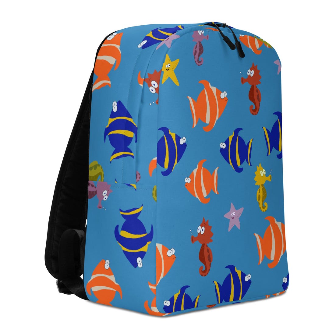 Minimalist Ocean Backpack - Etsy