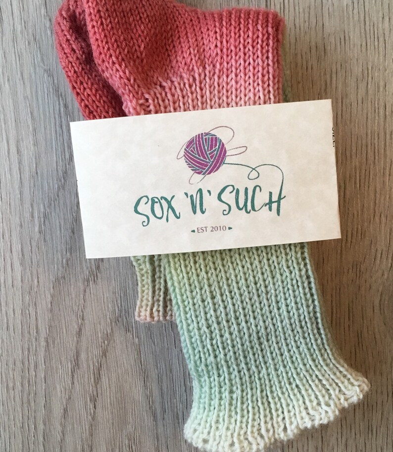 Spring Colors Pedi Socks Knitted Wool Socks Open Toe Socks | Etsy