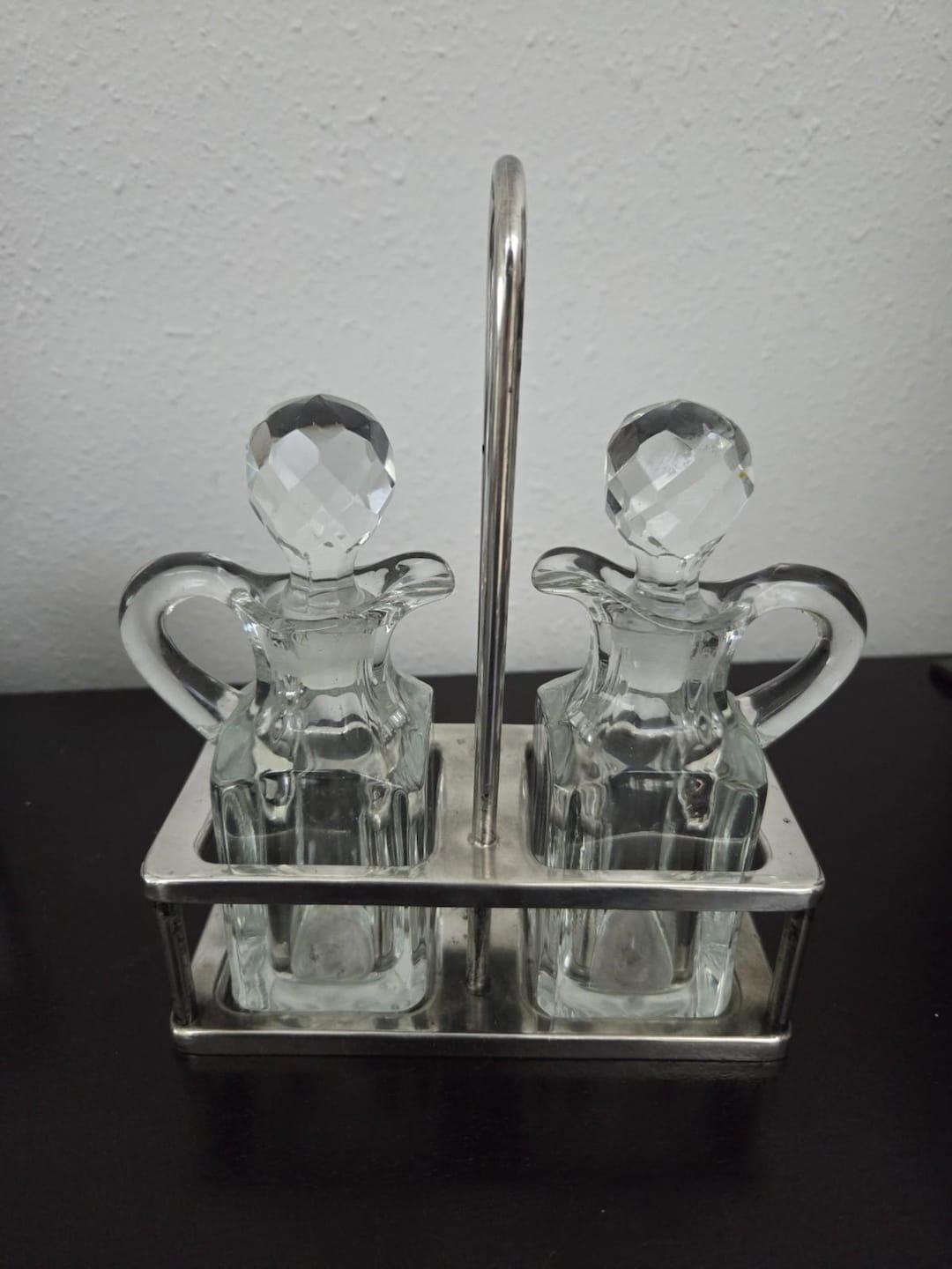 Vintage 1920s Benedict Indestructo Silver Soldered Cruet 1286 Oil ...
