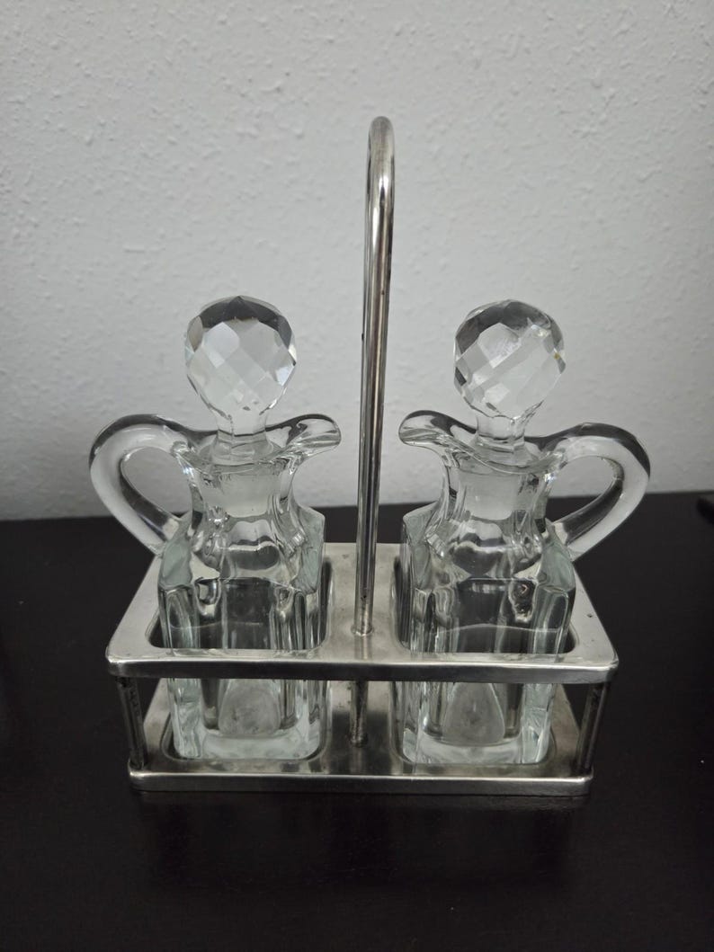 Vintage 1920s Benedict Indestructo Silver Soldered Cruet 1286 Oil ...