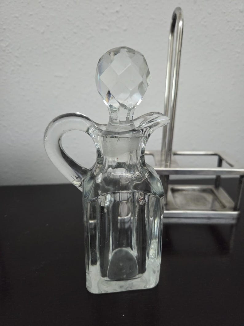 Vintage 1920s Benedict Indestructo Silver Soldered Cruet 1286 Oil ...