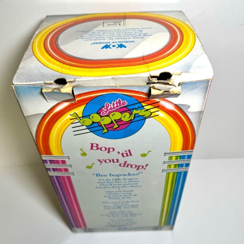 Vintage 1987 Little Boppers Goofy worlds of Wonder Plush Animated ...