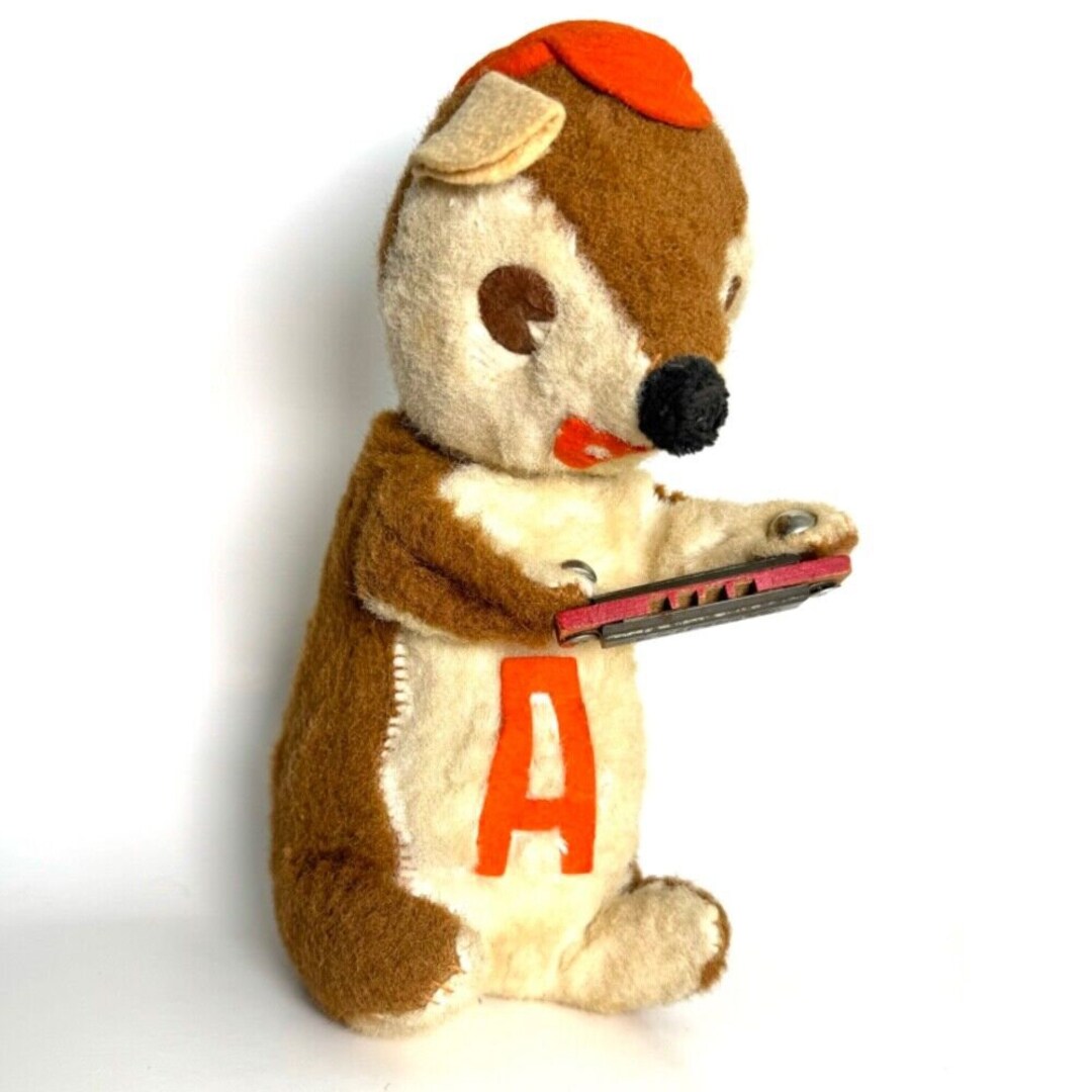 Vintage 1959 Chipmunks Alvin's Harmonica 9in Plush Wind-up Doll READ - Etsy