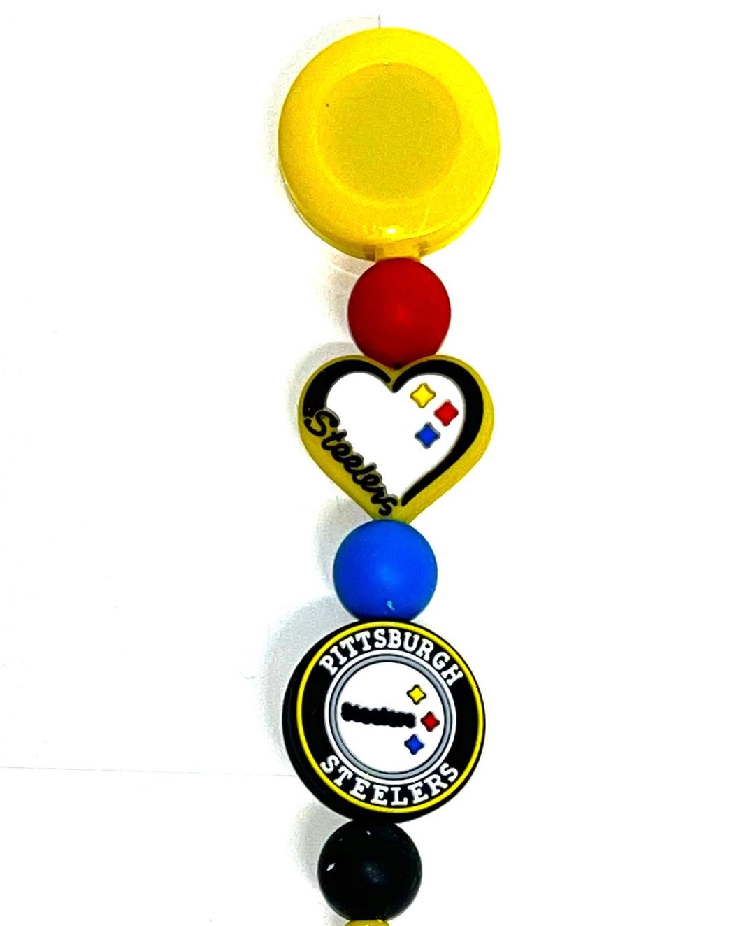 Pittsburgh Steelers Retractable ID Badge Holder - NFL Football Fan Gift ...