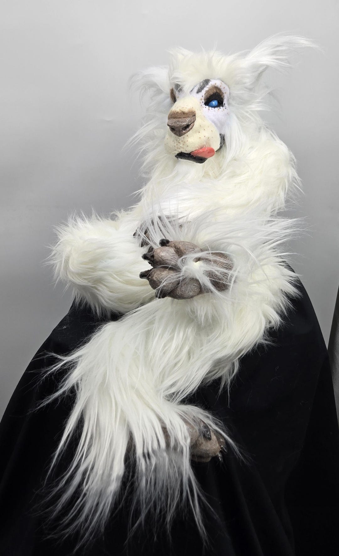 Frost Clan Lil Lycan Werewolf Plush Art Doll – Handmade Cryptid–resin ...