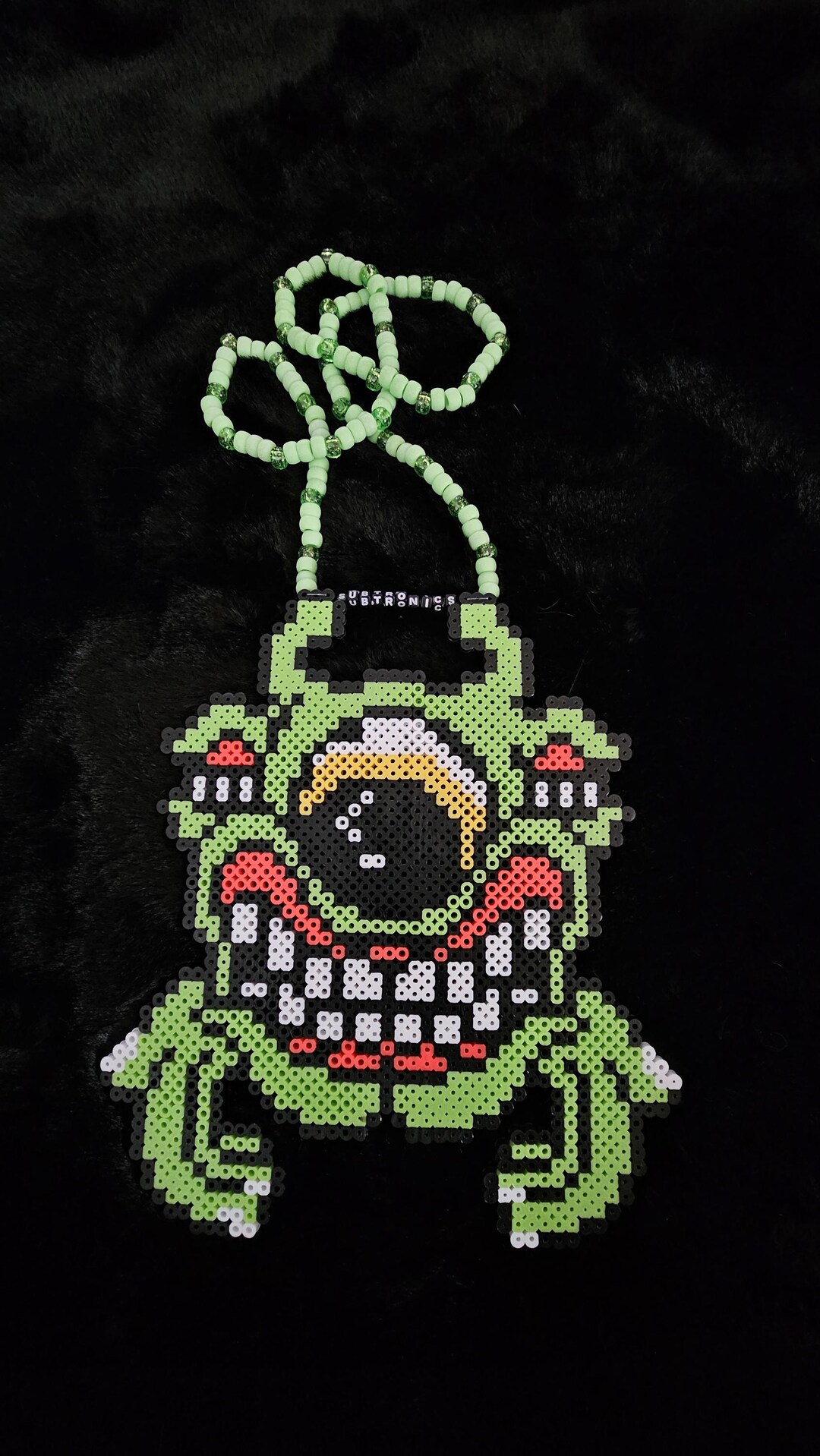 Green Subtronics Perler - Etsy