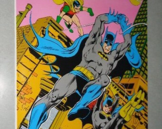 Rare Vintage Original 1979 DC Comics 20 X 15 Inch Batman - Etsy