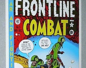 Original 1970's EC Comics Frontline Combat 2 US Army War | Etsy