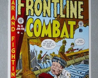Original 1970's EC Comics Frontline Combat 7 US Army War | Etsy