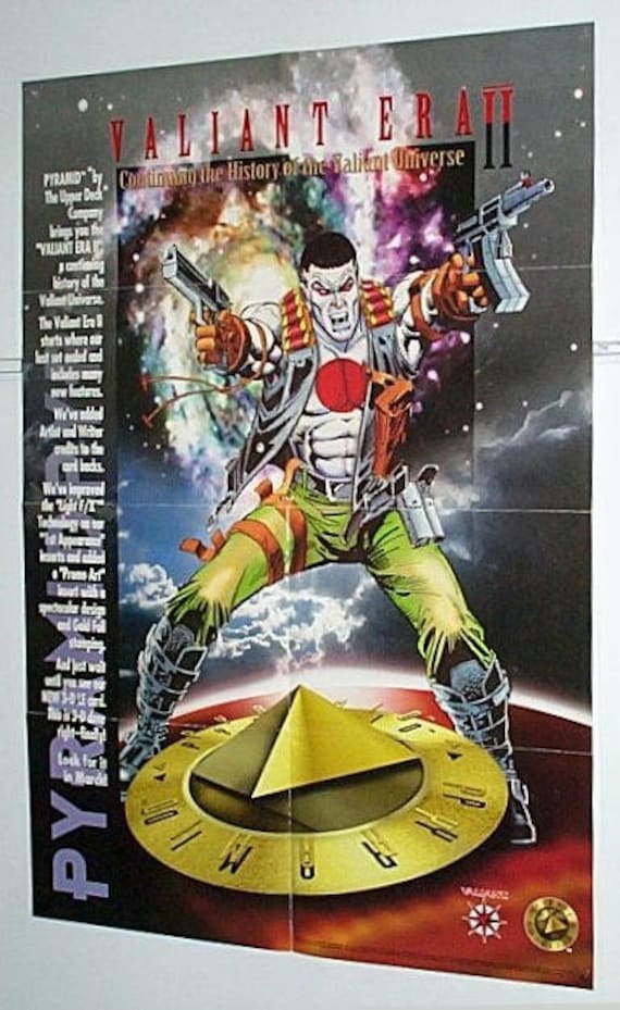 Rare Original 1994 the Valiant Era 32 X 22 Inch Valiant Comics | Etsy