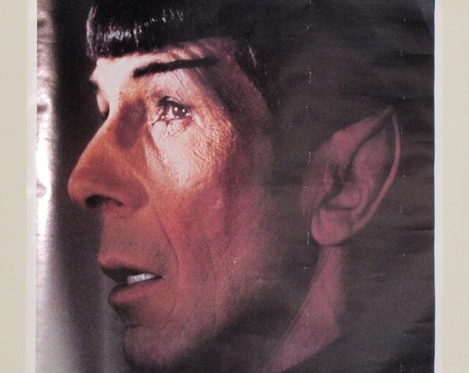 1982 Star Trek Poster! Rare Vintage Original Mr Spock is Dead 34 by 22 ...