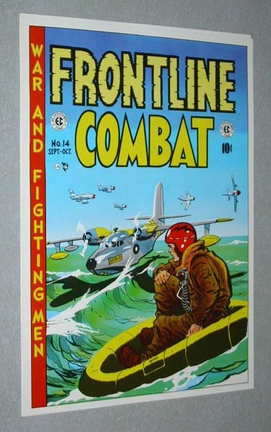 Original 1970's EC Comics Frontline Combat 14 War Comic - Etsy