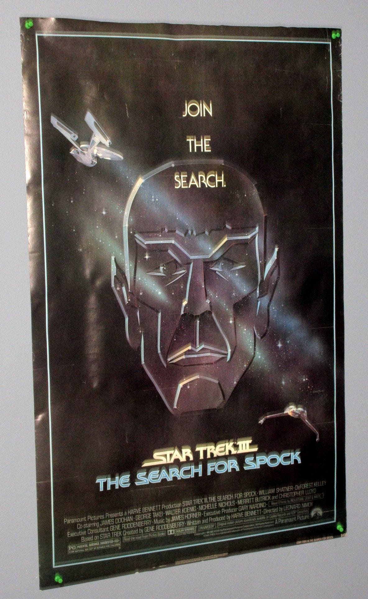 Star Trek Search For Spock Poster