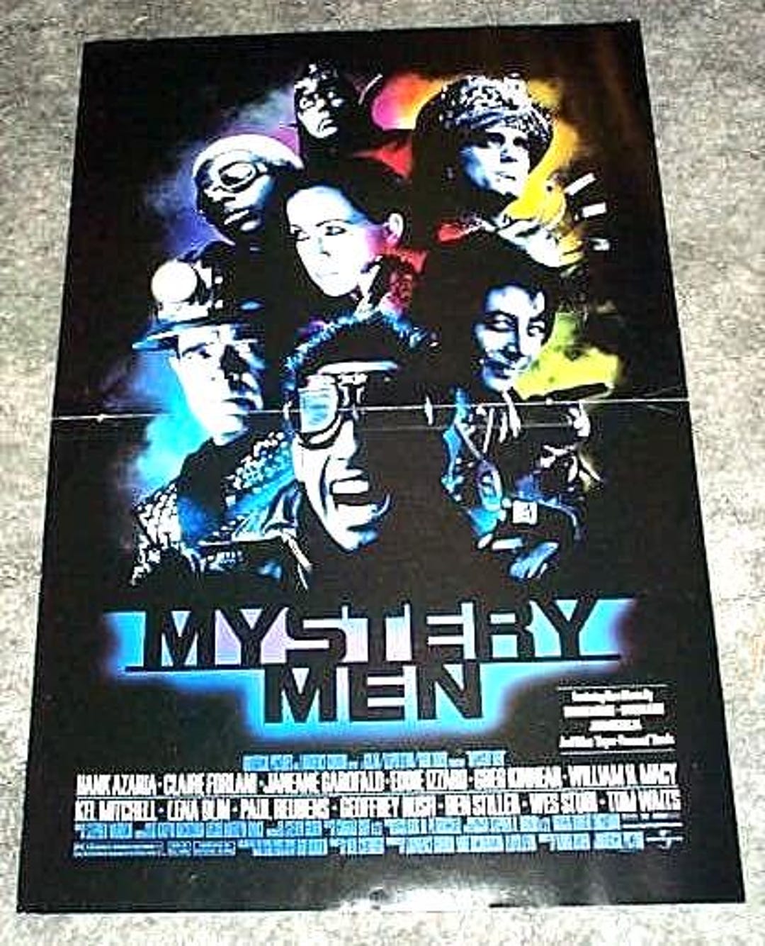 1999 Mystery Men Movie Poster, 17 by 11 Inch Vintage Original ...