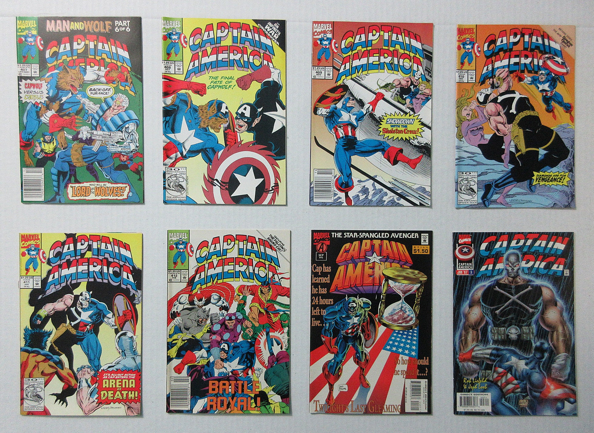 MARVEL COMICS CAPTIAN AMERICA LOT 7 - munimoro.gob.pe