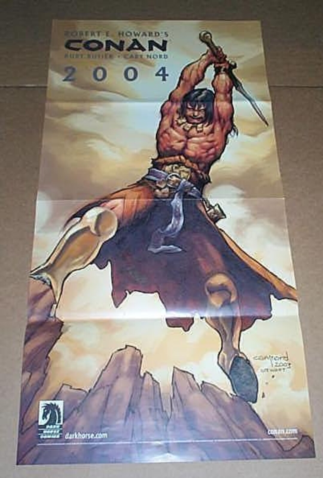 2004 Conan Poster, Vintage Original 24 by 12 Inch Conan the Barbarian ...