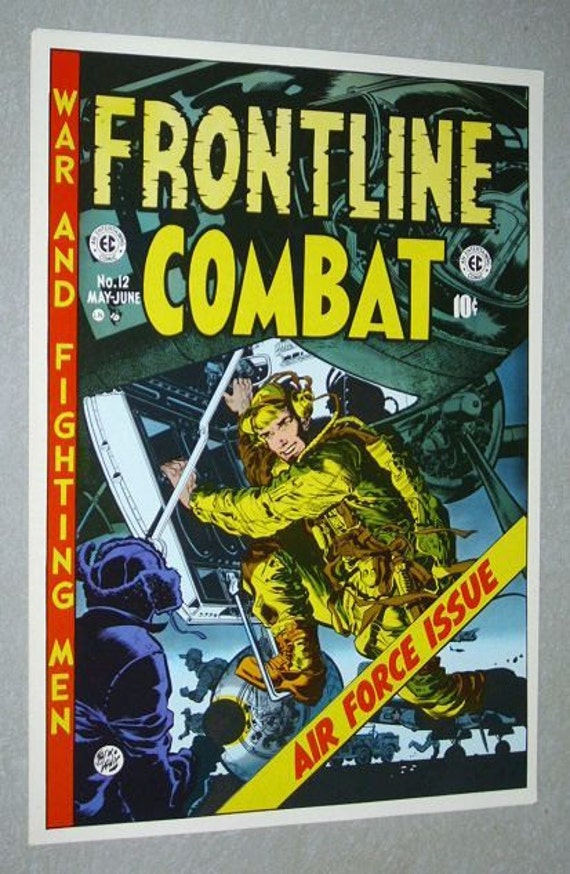 Original 1970's EC Comics Frontline Combat 12 War Comic | Etsy