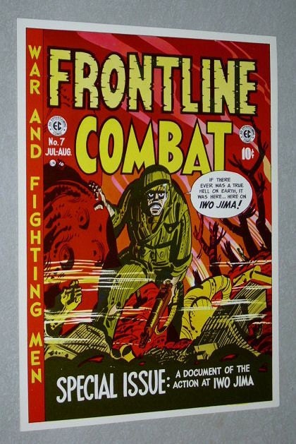 Original 1970's EC Comics Frontline Combat 7 US Army War - Etsy