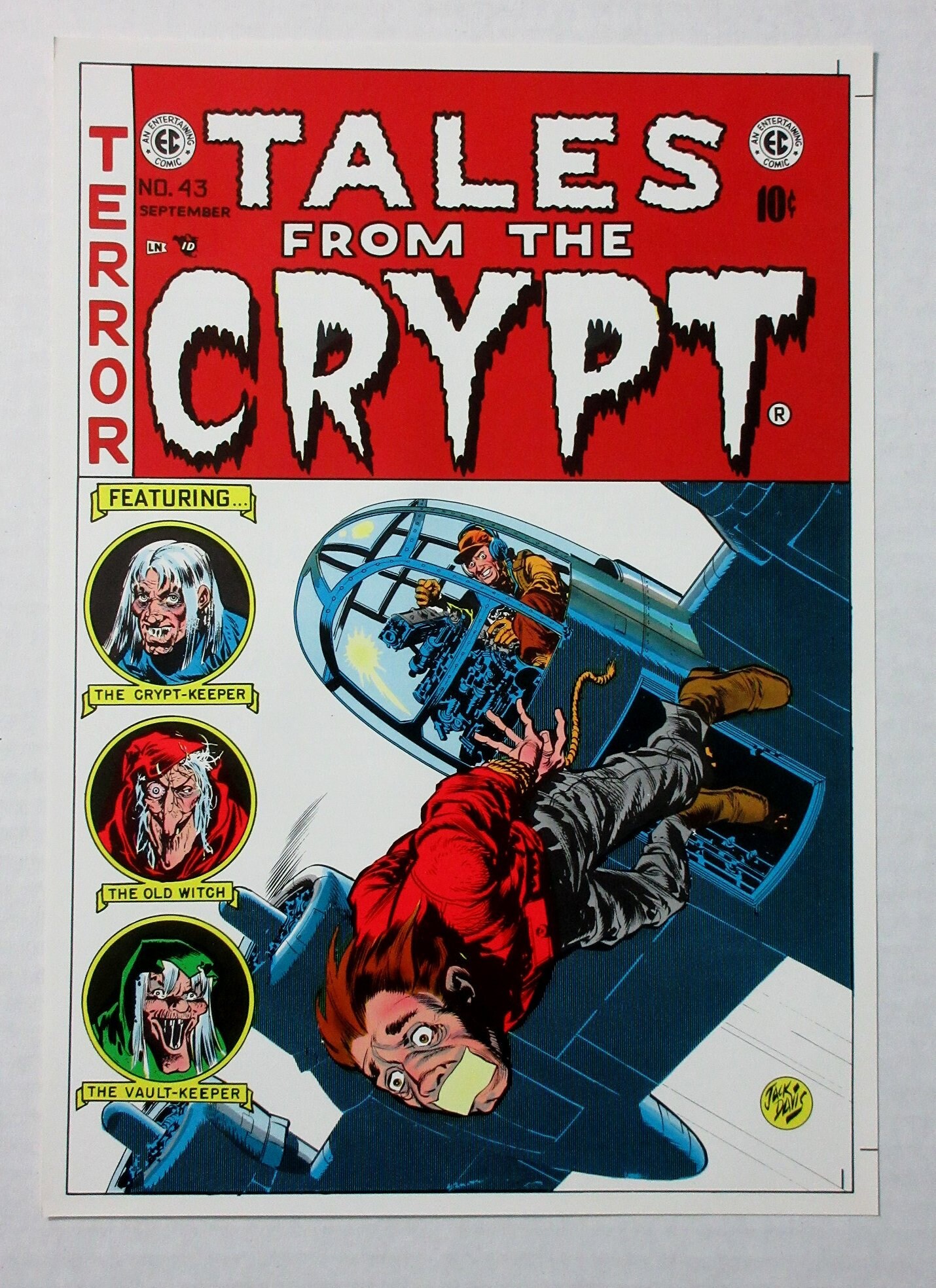 1970's EC Comics Poster Original 70's Tales From the Crypt 43 Rare ...