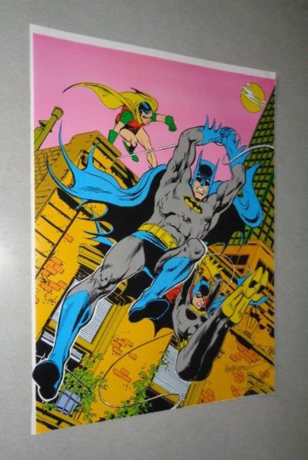 Rare Vintage Original 1979 DC Comics 20 X 15 Inch Batman, Robin ...