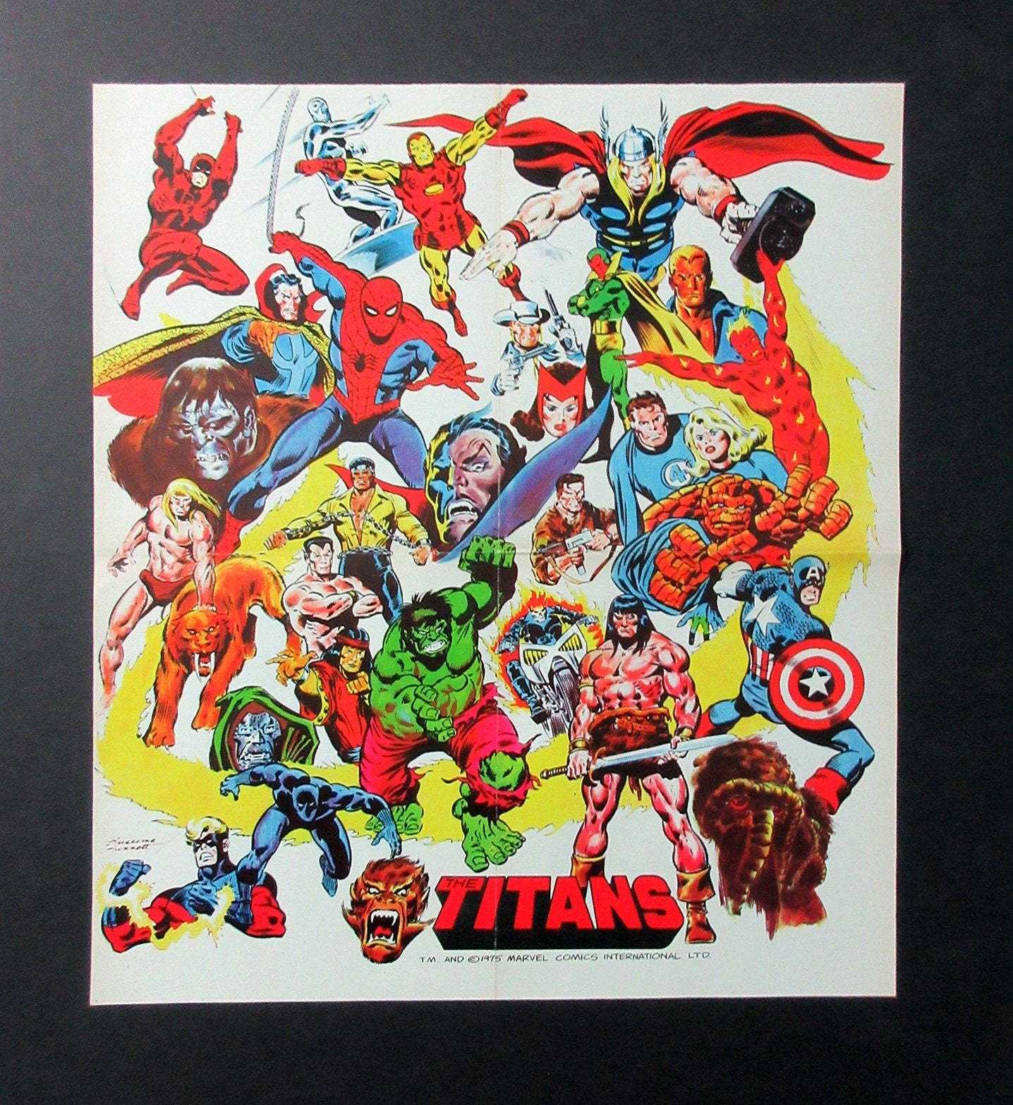 Vintage Marvel Posters