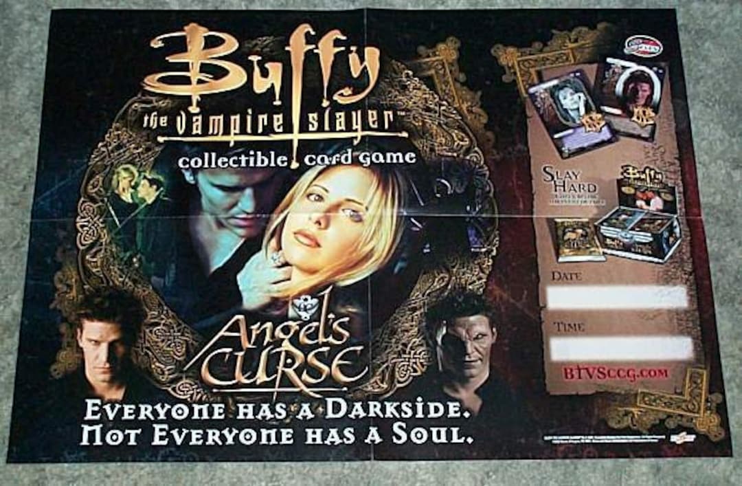 Rare Vintage Original 2002 Buffy the Vampire Slayer 22 by 16 Inch ...