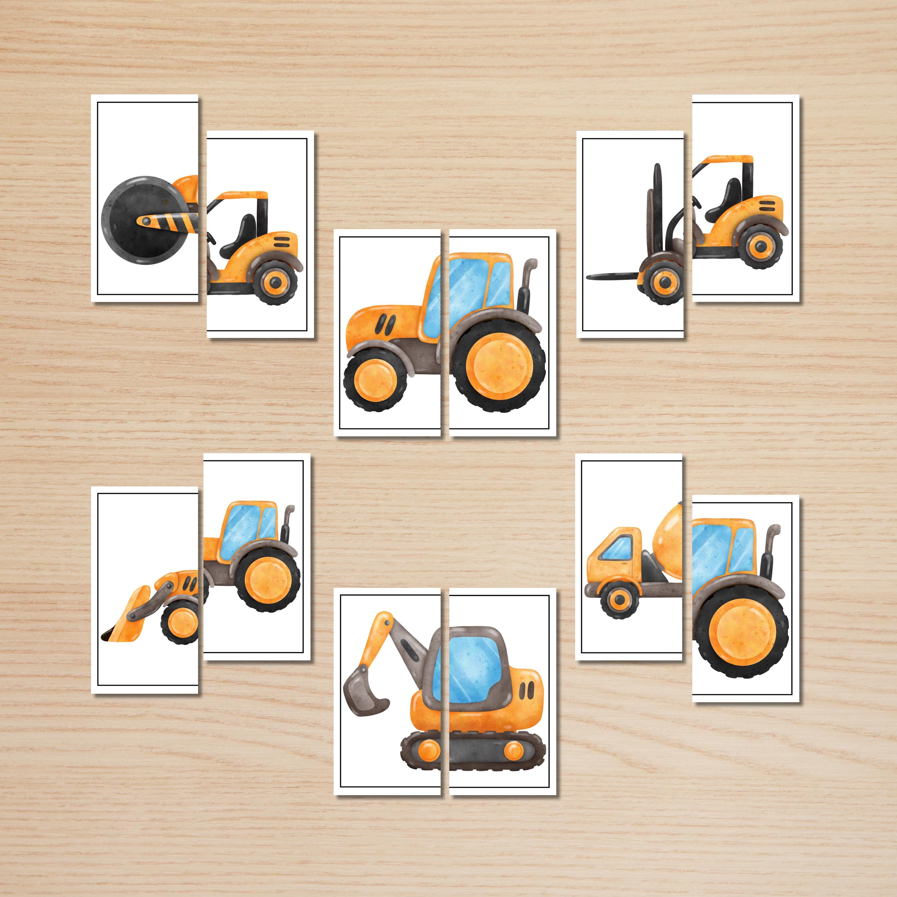 Printable Transportation Matching Game, Toddler Matching Activity, Kids ...