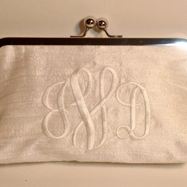 Monogram Clutch - Etsy