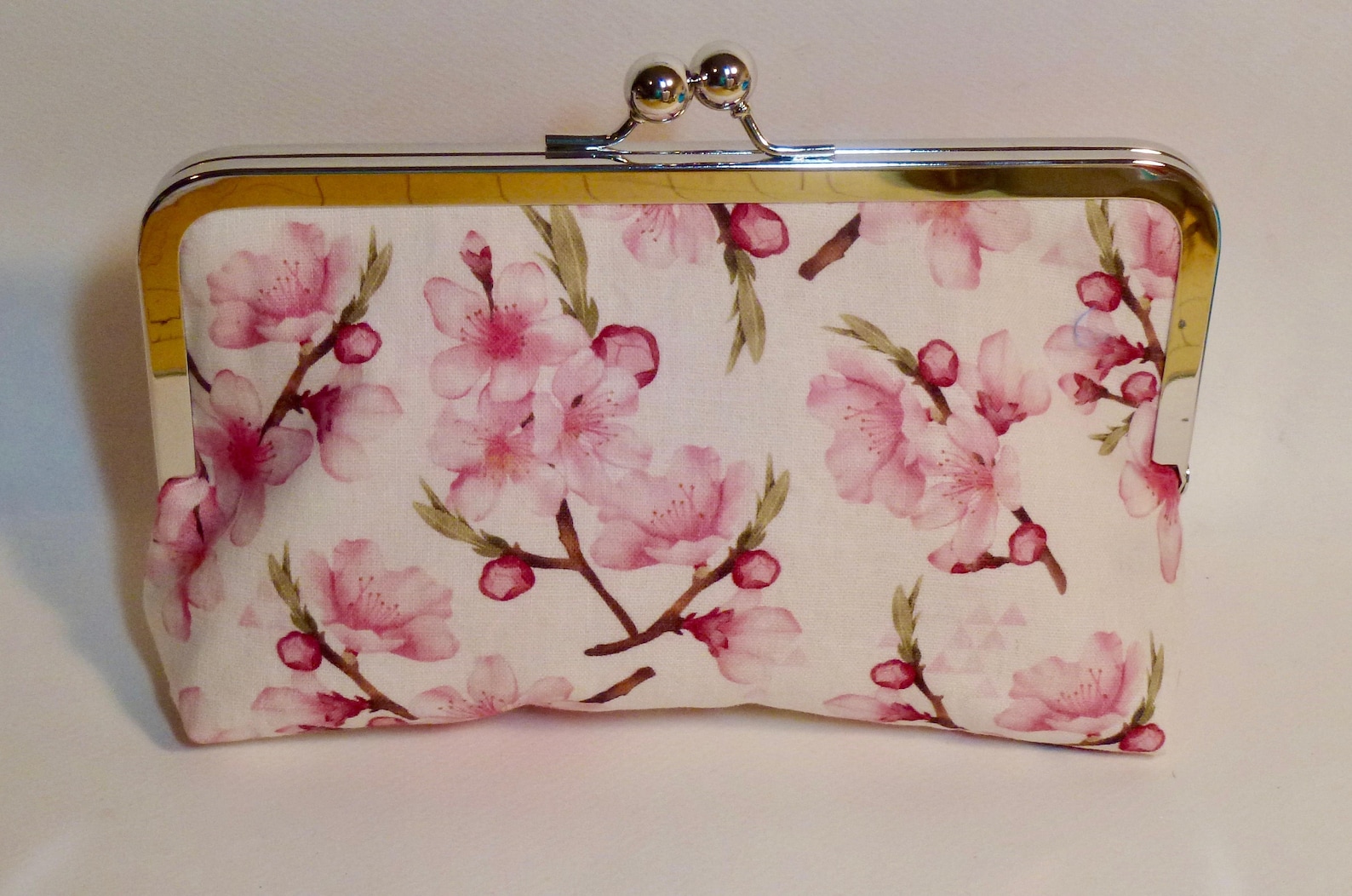 Bridesmaid Clutch wedding Cherry Blossom Flower Clutch | Etsy