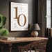 10 Year Work Anniversary Print: Employee Appreciation Gift (digital ...