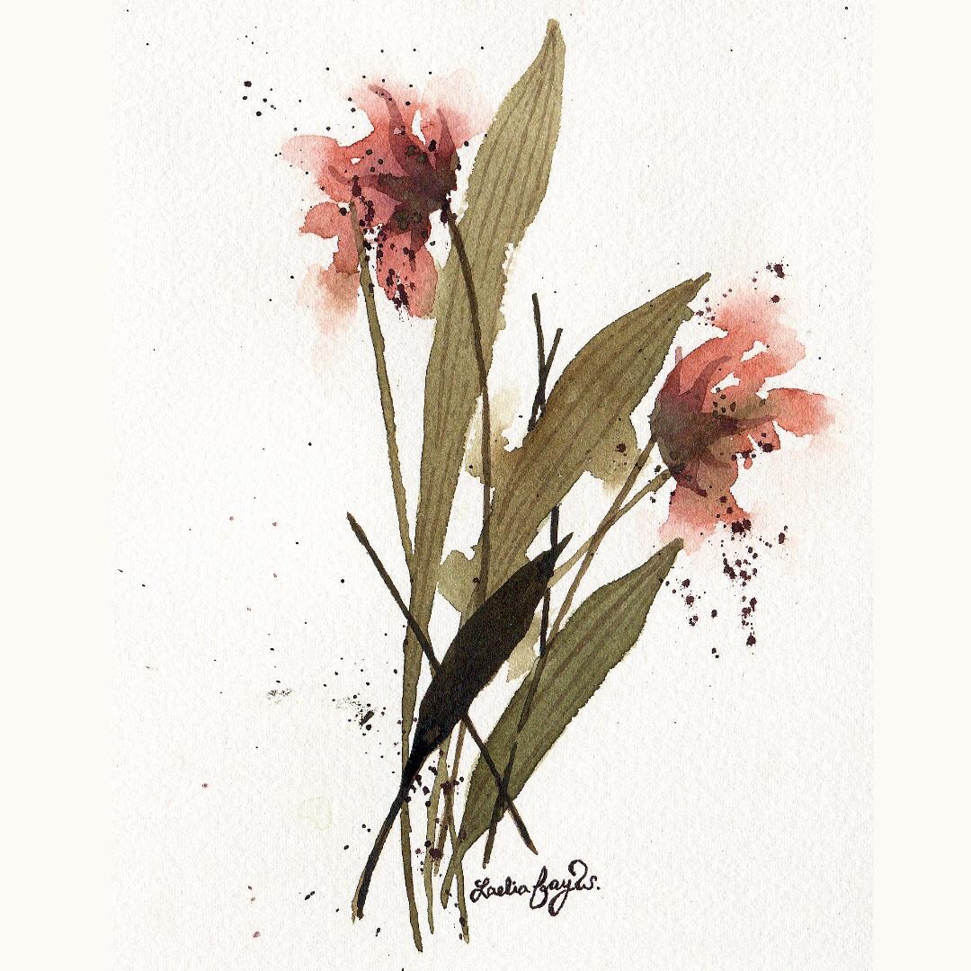 Watercolor Flowers - Watercolor Floral Art - Watercolor - Wall Art ...