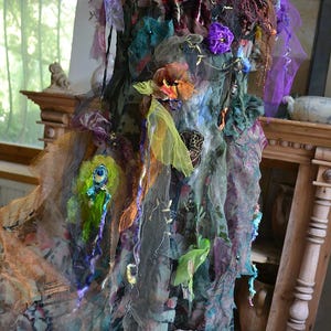 Art to Wear Bohemian Deep Forest Plants Halloween Undine Magic SWAMP ...