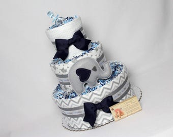 Baby Diaper Cake Surfing Surfer Shower Centerpiece Gift Baby - Etsy