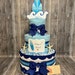 Baby Diaper Cake Surfing Surfer Shower Centerpiece Gift Baby on Board ...