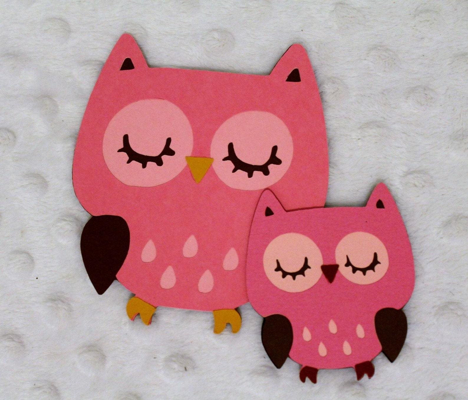 Pink Owls Baby Diaper Cake Personalized Baby Shower Gift or Centerpiece ...