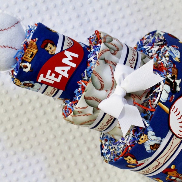 Baseball Diaper Cake - Etsy