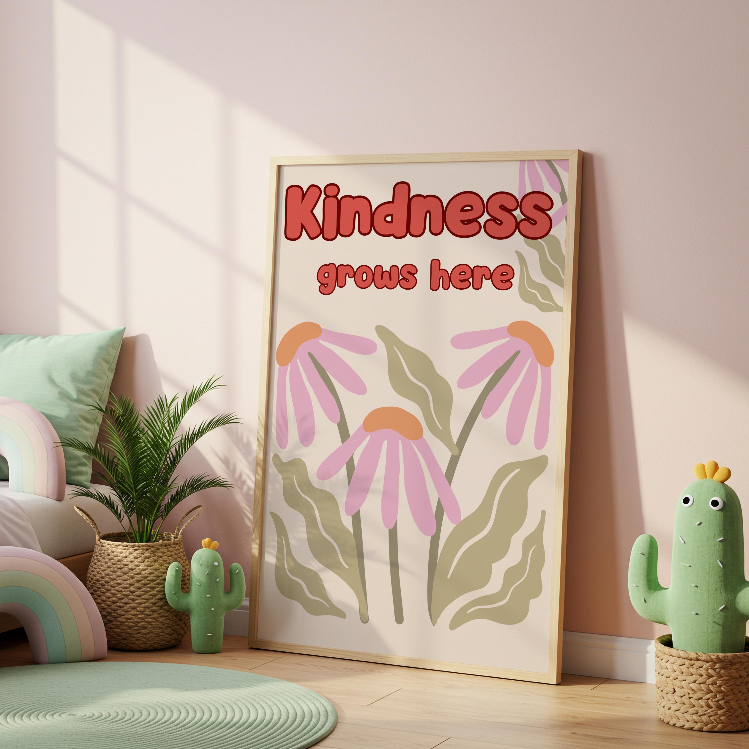Kindness Classroom Posters Bundle of 4 Printable Digital Downloads ...
