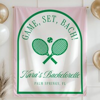 Tennis Welcome Signage Template for Sports Theme Birthday Easel Sign ...