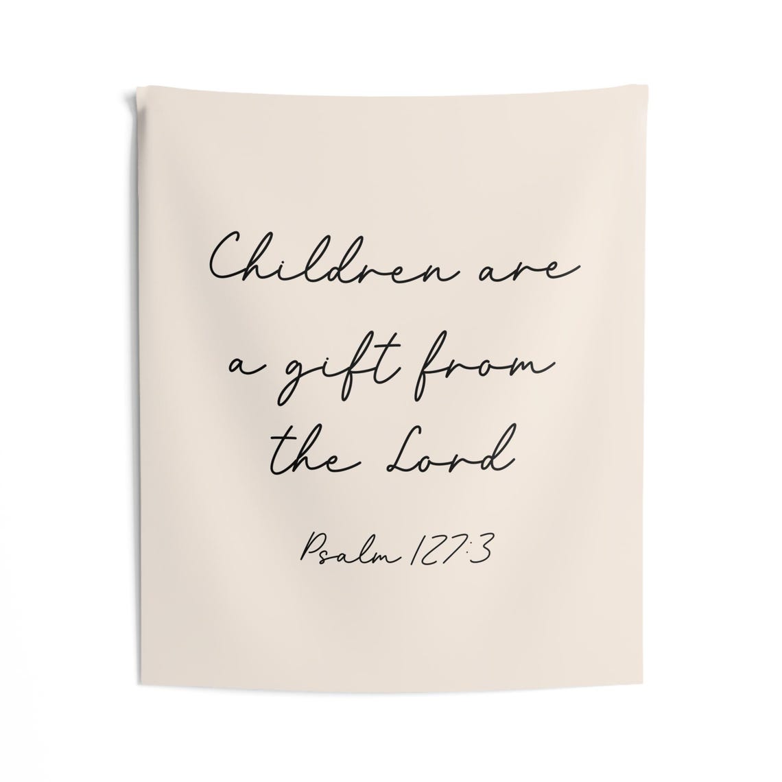 Christian Baby Shower Banner Custom Bible Verse Backdrop Religious Baby ...