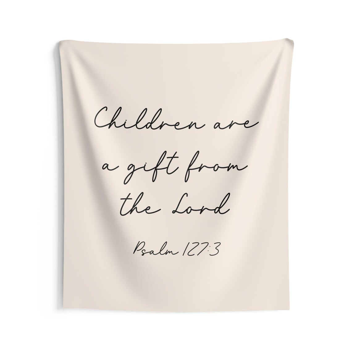 Christian Baby Shower Banner Custom Bible Verse Backdrop Religious Baby ...