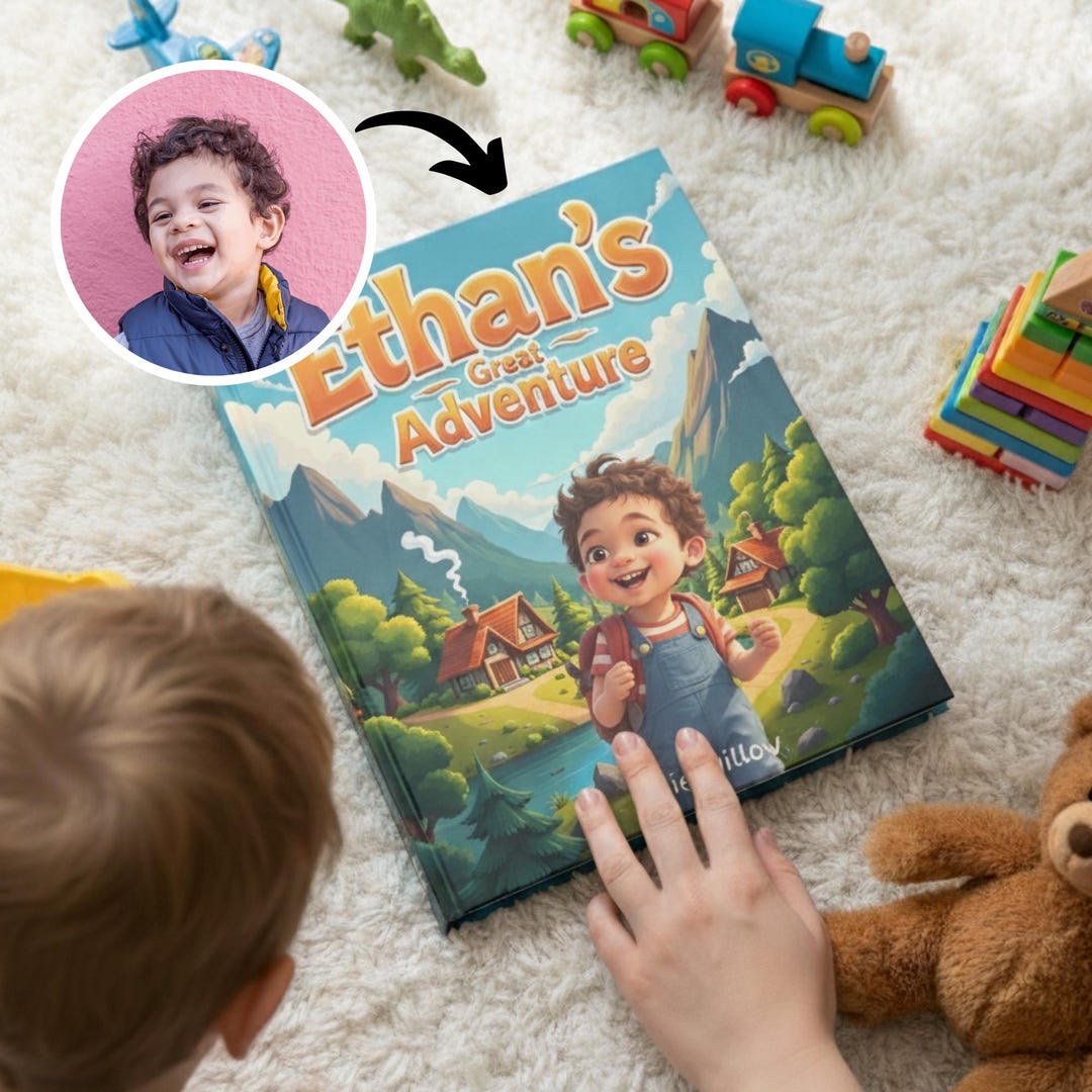 Personalized Adventure Storybook for Kids, Custom Name & Character ...