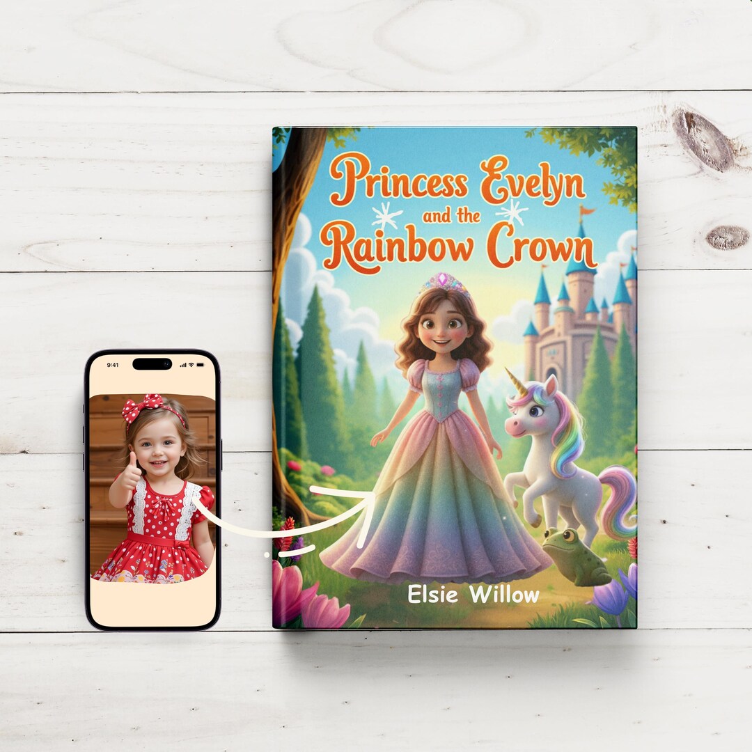 Personalized Princess Storybook, Custom Photo Character, Magical ...