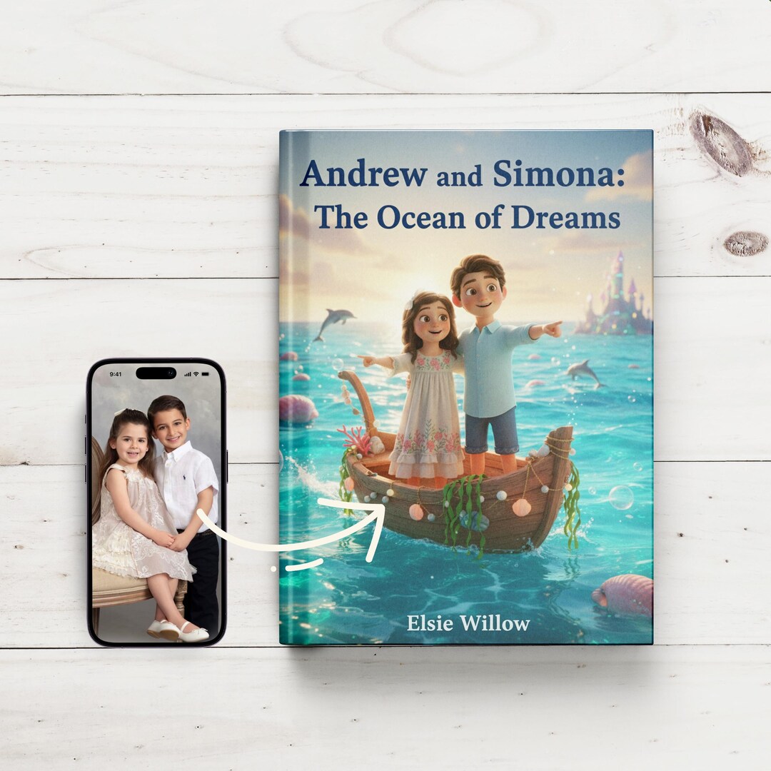 Custom Ocean Adventure Storybook, Personalized Gift for Kids, Children ...