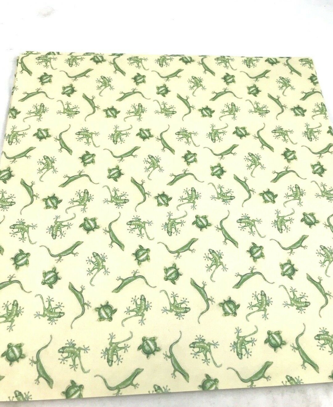 Lizards Turtles 12 X 12 Scrapbook Cardstock Paper Craft - Etsy