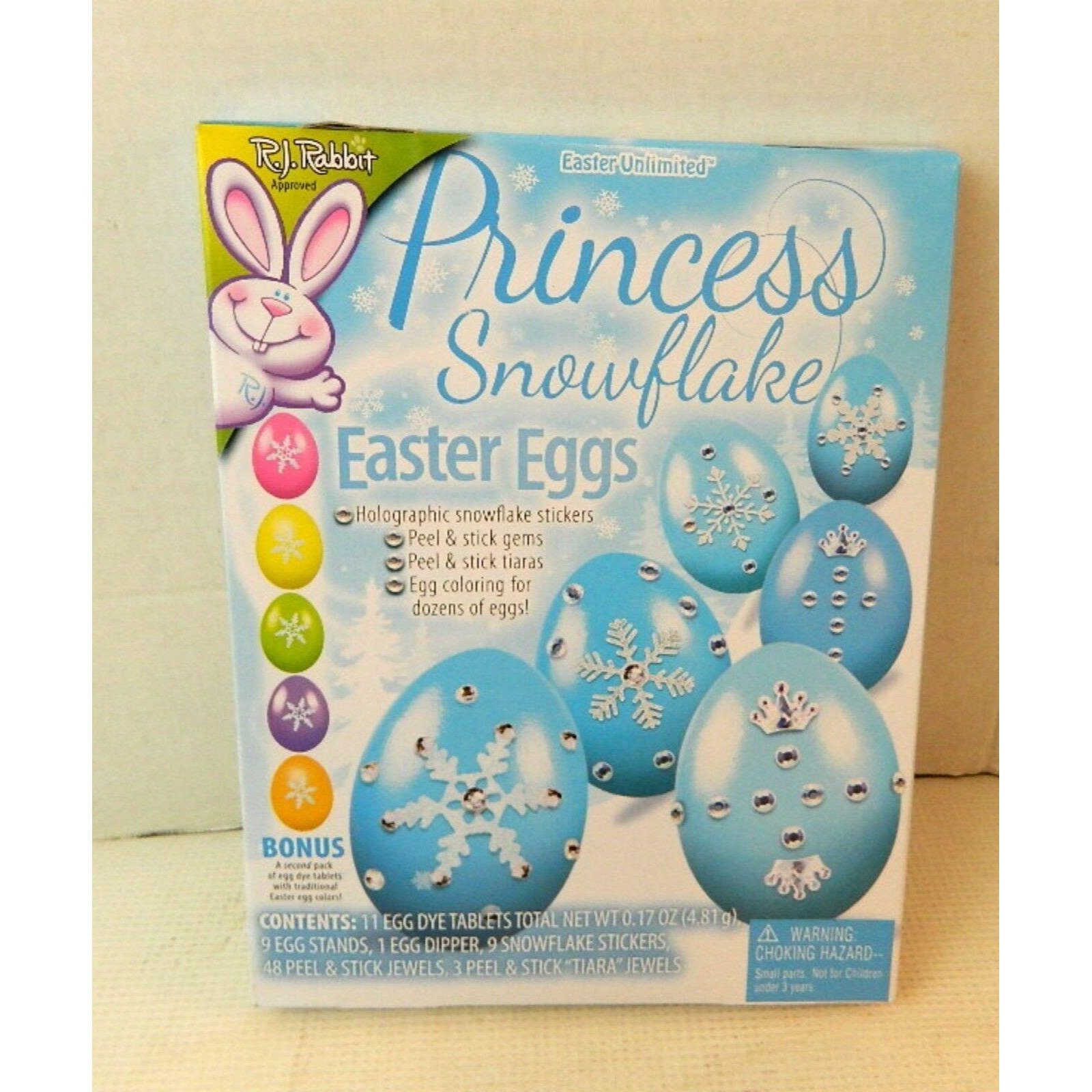 Kits Kids' Crafts Snowflake themed Egg craft decorating kit etna.com.pe