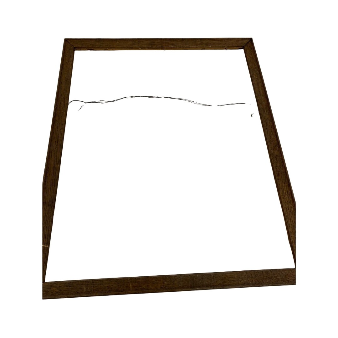 Antique Brown Wooden Open Frame 15" X 19" - Etsy