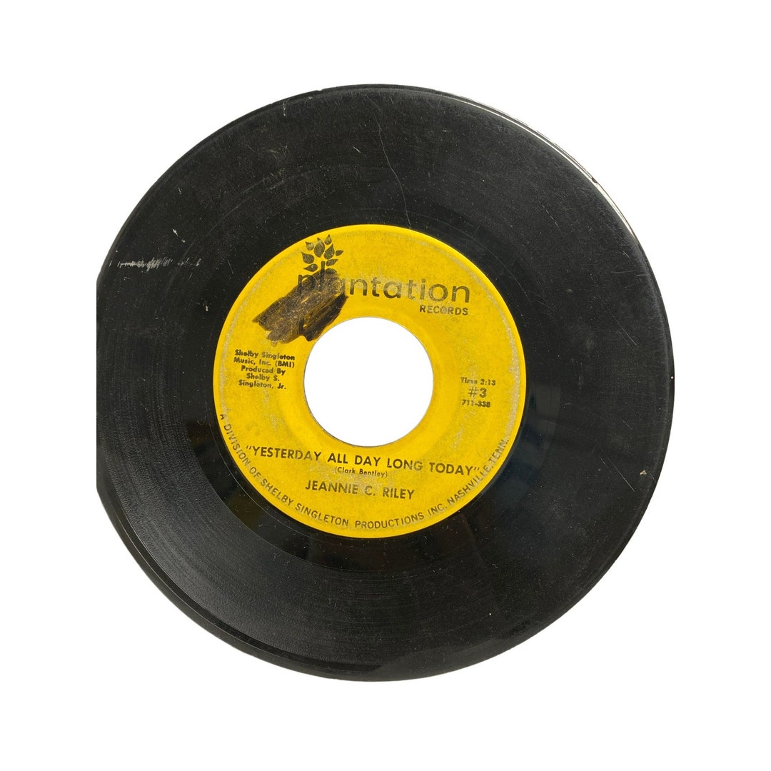 Vintage 7” 45 RPM Vinyl Record Jeanne C. Riley Harper Valley PTA ...